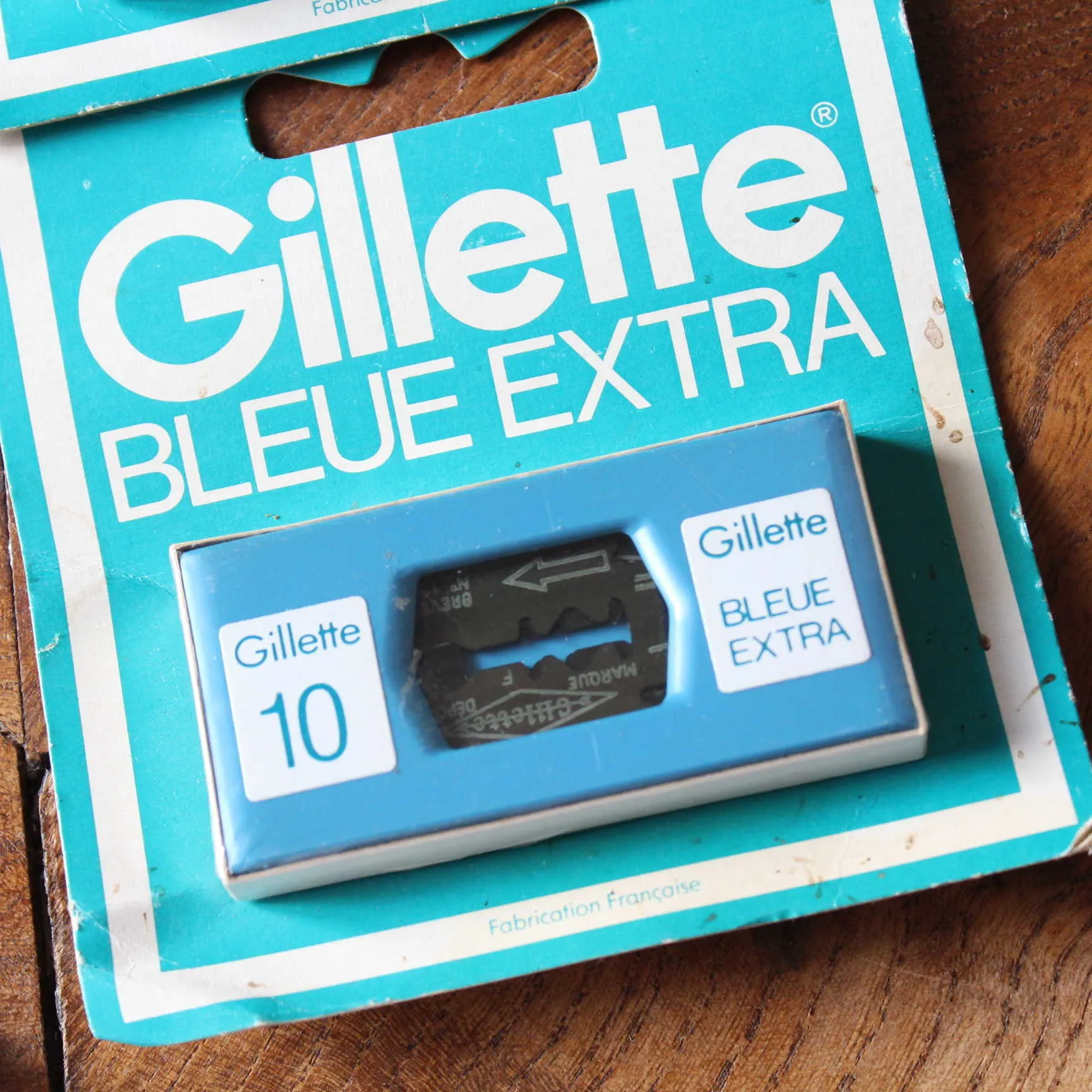 Vintage Gillette Bleue Extra safety razor blade dispenser - France ...