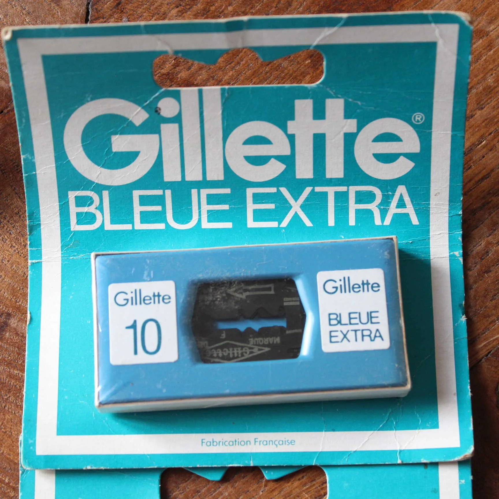 Vintage Gillette Bleue Extra safety razor blade dispenser - France ...